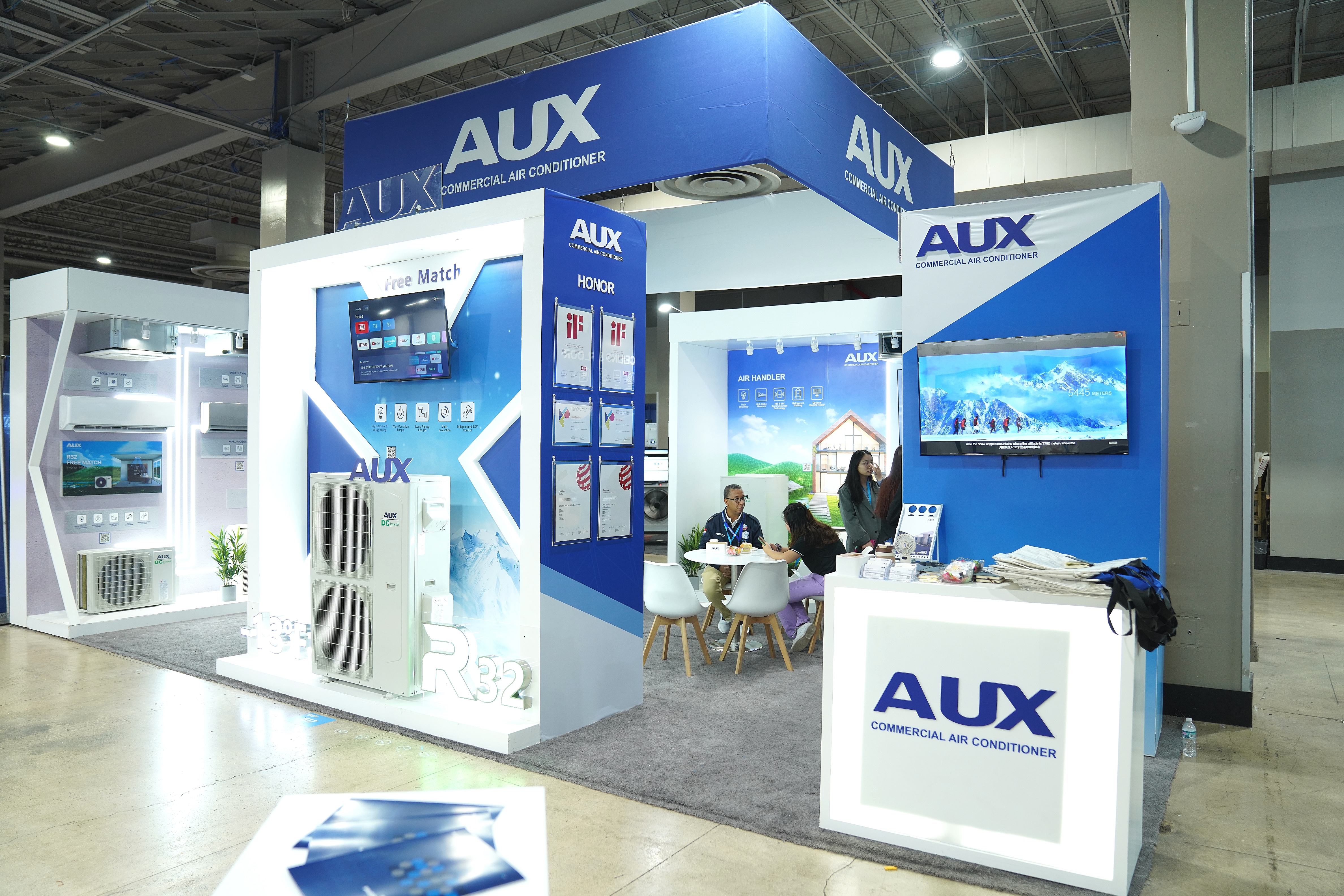AUX Showcases Cutting-Edge Products at RefriAmericas 2024